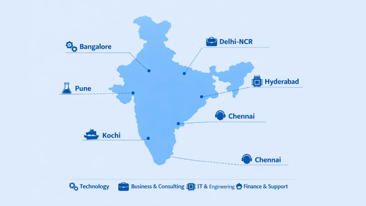 India GCC Talent Availability by City (2026): Where to Hire What